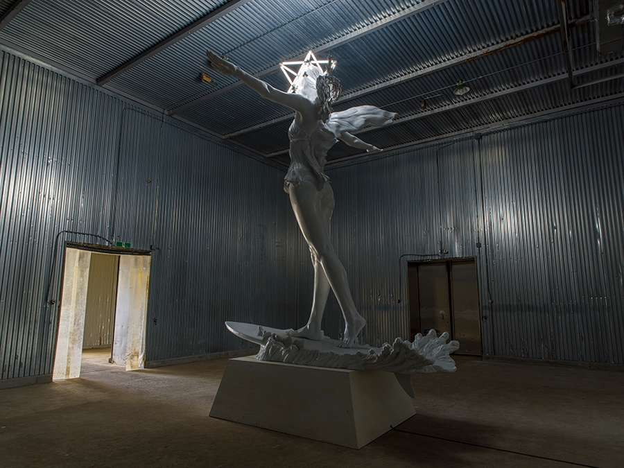 Surf Angel (仮設のモニュメント2)2022 – 小谷元彦 オフィシャルサイト【Phantom limb】Motohiko ...